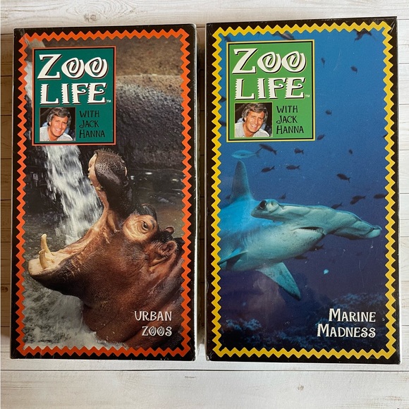 Time Life | Other | Nwt 2 Zoo Life With Jack Hanna Sealed Vhs Tapes ...